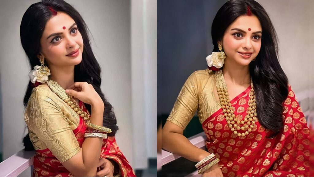 Solanki Roy: পঞ্চমীর সাজে শোলাঙ্কিকে দেখে মুগ্ধ দর্শক! 'পুরো সাক্ষাৎ মা ...