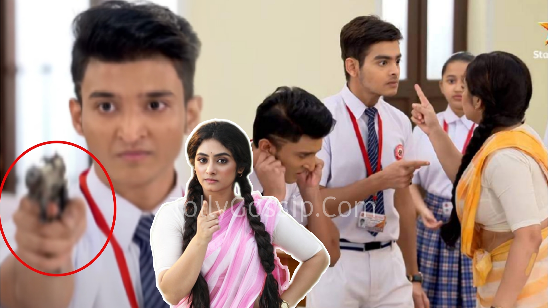 Bangla Medium স্কুলে বন্দুক নিয়ে আসায় কষিয়ে থাপ্পড় দিলো ইন্দিরা ছাত্রকে তার মতো শিক্ষিকা