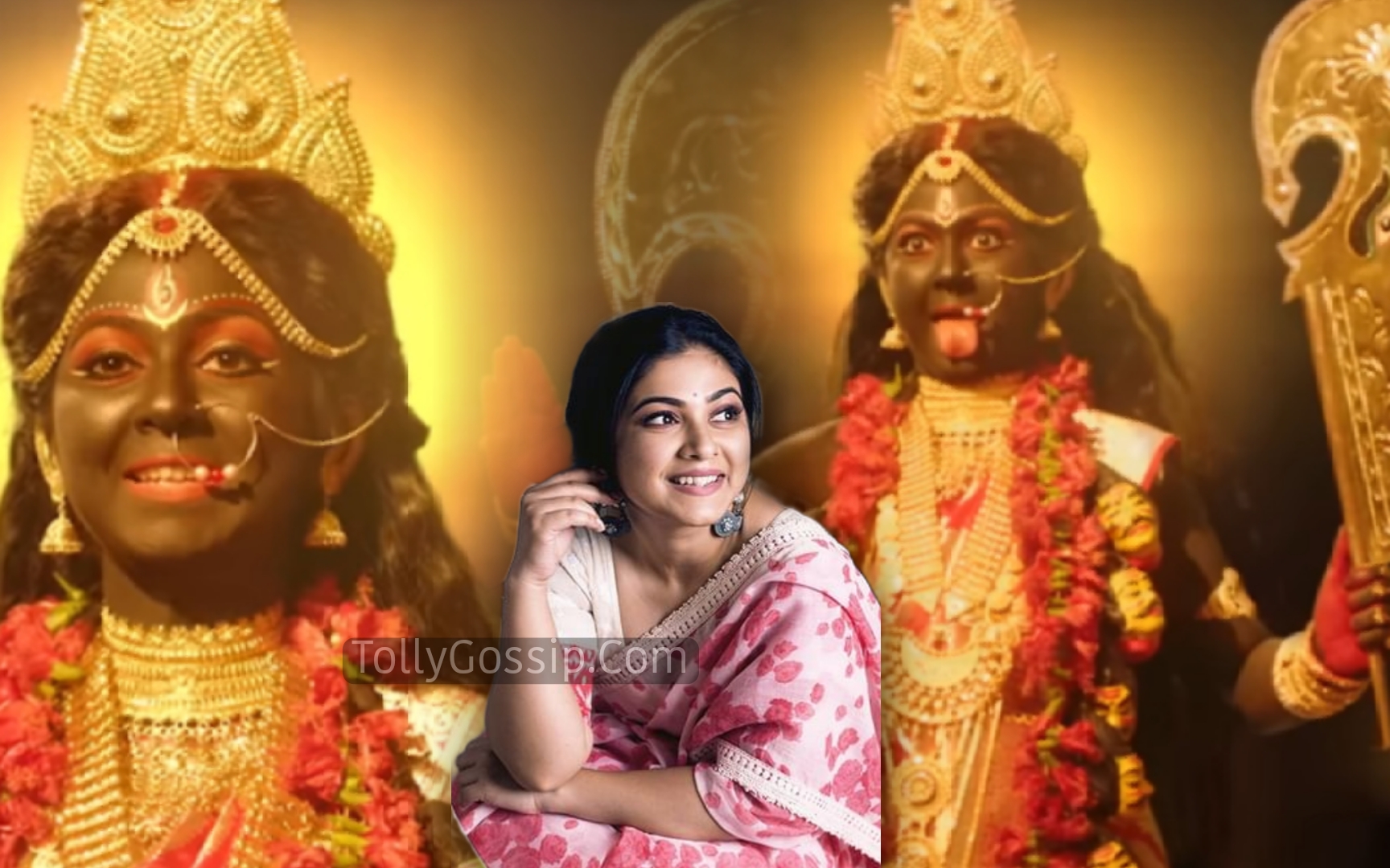 Payel De: তিন থেকে চার ঘন্টা করতে লাগে মা কালীর মেকআপ! রামপ্রসাদে মা ...